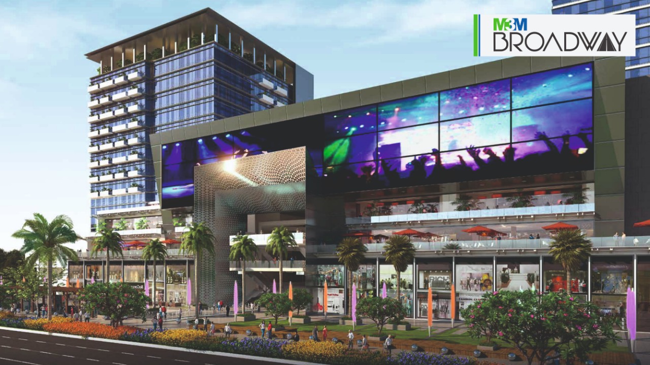 M3M Broadway Sector 71 Gurgaon - Commercial Retail Shops, Foodcourt